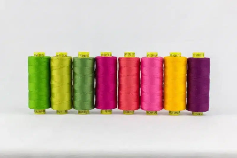 Spagetti 8 Spool Thread Set Garden – Decorative Stitch MI