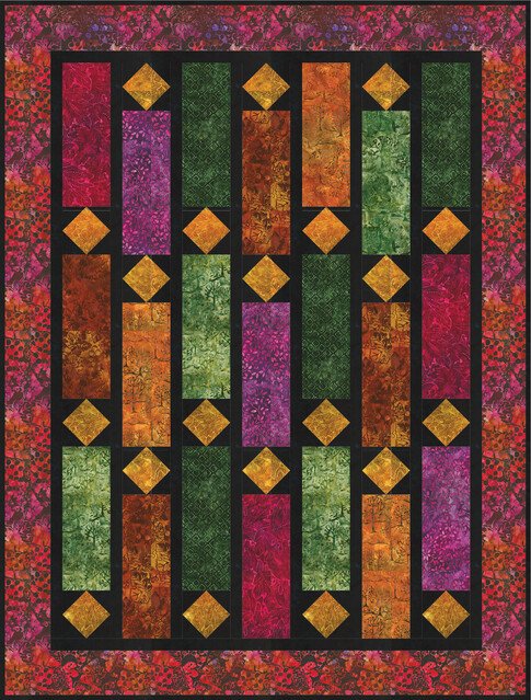 Punctuation Quilt Kit 54.5" x 74.5" – Decorative Stitch MI